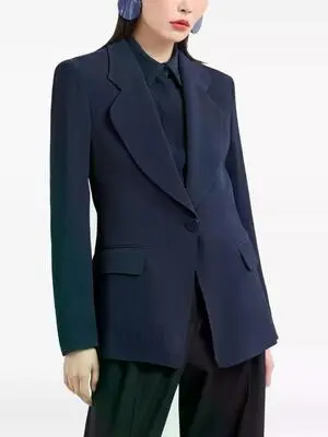 Emporio Armani Single-button Notched-lapel Jacket