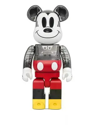 MEDICOM TOY Mickey Mouse Clear Body Collectible - Black