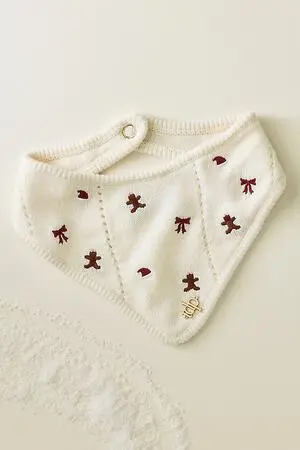 THE DELUXE PUP Holiday Knit Pet Bandana - Xmas Motif
