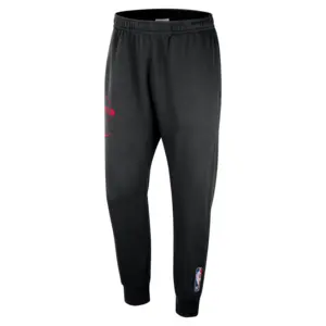 Nike Chicago Bulls Club Nba Practice Fleece Jogger Pants - Black