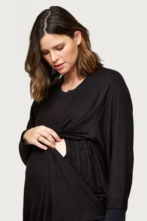 NOM MATERNITY Jo Maternity & Nursing Sweatshirt