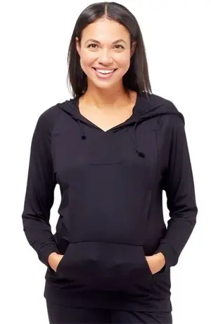 NOM MATERNITY Simone Hoodie - Black