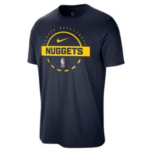 Nike Denver Nuggets Nba Practice T-shirt - Blue