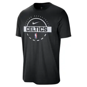Nike Boston Celtics Nba Practice T-shirt - Black