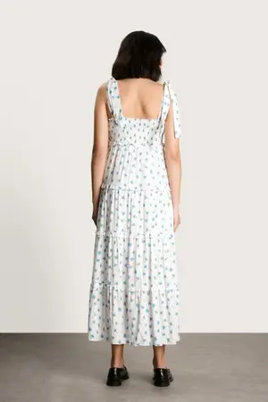 NOM MATERNITY Mara Maternity & Nursing Maxi Dress