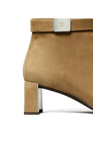 Tory Burch Georgia Block Heel Bootie - River Rock