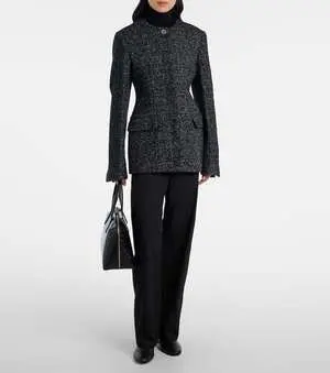 TOTEME Lounge Medium Croc-effect Leather Tote Bag
