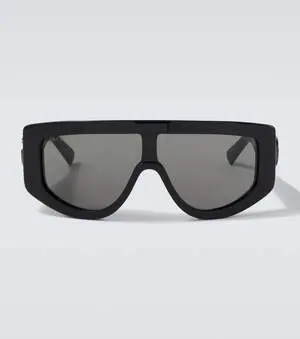 Gucci Double G Flat-top Sunglasses - Black