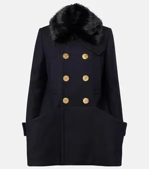 Sacai Mid Length Coats For Women