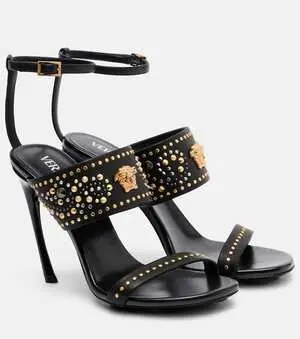 Versace Mid Calf Sandals For Women