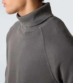 Our Legacy Scholar Cotton Jersey Turtleneck Sweater - Grey