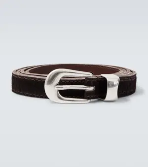Our Legacy Textured Belts For Men