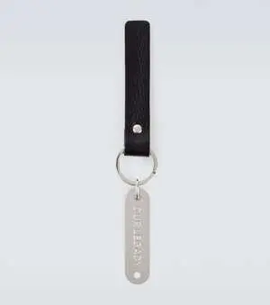 Our Legacy Leather Keychain - Black