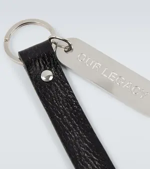 Our Legacy Leather Keychain