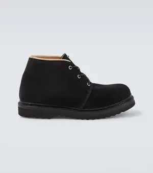 Our Legacy Chukka Suede Boots - Black
