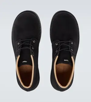 Our Legacy Chukka Suede Boots - Black