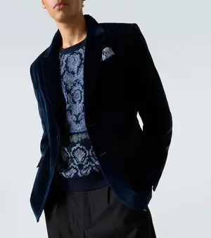 Etro Cotton Velvet Blazer