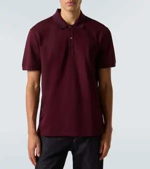 Alexander McQueen Cotton Piqué Polo Shirt