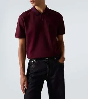 Alexander McQueen Cotton Piqué Polo Shirt