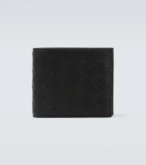 Bottega Veneta Intrecciato Leather Wallet - Green