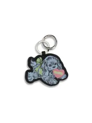GANNI Puppy Keychain Multicolour