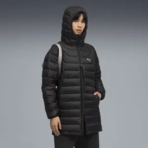 PUMA Packlite Long Hooded Down Coat