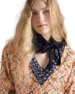 Prada Printed Georgette Dress