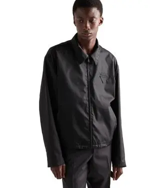 Prada Re-nylon Blouson Jacket - Black