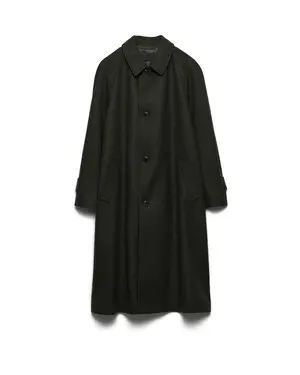 Prada Wool Overcoat - Green