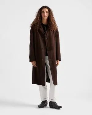 Prada Suede Overcoat