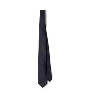 Prada Silk Neck Tie - Blue