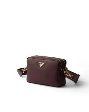 Prada Leather Shoulder Bag - Red