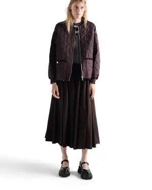 Prada Brushed Leather Monolith Mary Janes