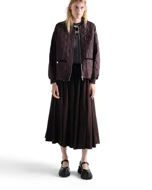 Prada Brushed Leather Monolith Mary Janes