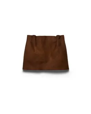 Prada Leather Skirts