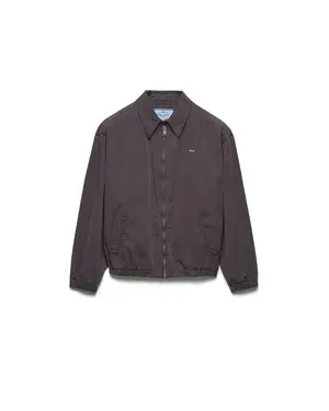 Prada Gabardine Blouson Jacket - Grey