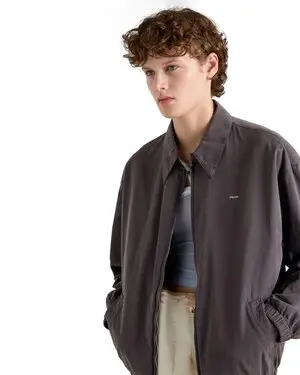 Prada Gabardine Blouson Jacket - Grey