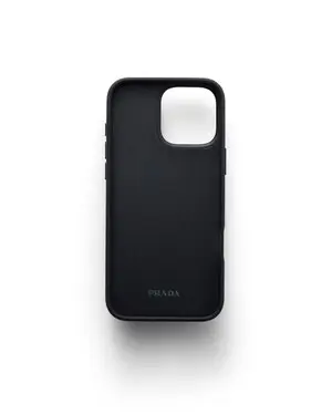 Prada Saffiano Leather Case For Iphone 16 Pro Max - Red