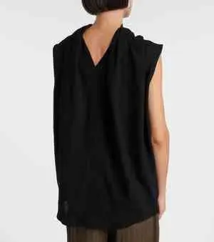 TOTEME Knitted Top - Black