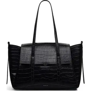 RADLEY The Chancery Faux Croc Flapover Shoulder Bag