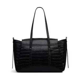 RADLEY The Chancery Faux Croc Flapover Shoulder Bag