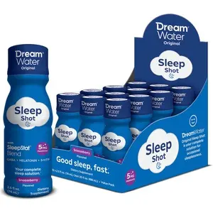 DREAM WATER Sleep Aid Supplement Drink; Melatonin 5mg, Gaba - Multicolored