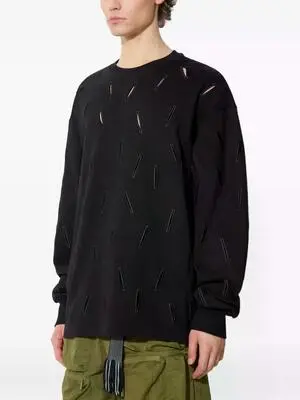 A. A. SPECTRUM Cut-out Detail Sweatshirt