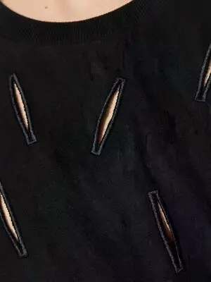 A. A. SPECTRUM Cut-out Detail Sweatshirt