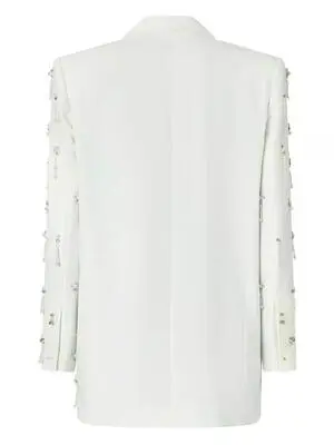 Pinko Crystal-embellished Double-breasted Jacket