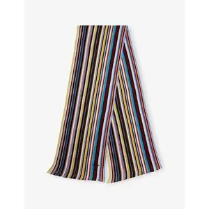 Paul Smith Signature Striped Wool Scarf - Multi Coloured