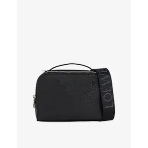 Loewe Essential Camera Mini Leather Cross Body Bag - Black