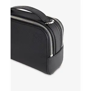 Loewe Essential Camera Mini Leather Cross Body Bag - Black