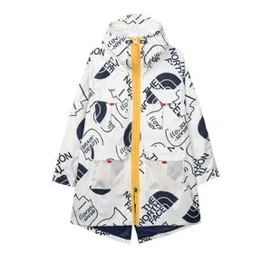 BRAIN DEAD X The North Face Oversized Mountain Parka - White