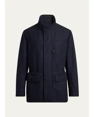 Brioni Cashmere Water-repellent Field Jacket